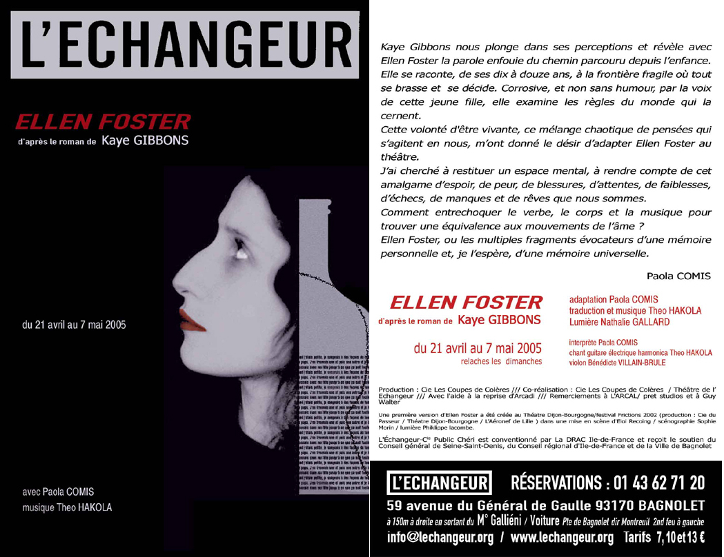 Ellen Foster – Theo Hakola